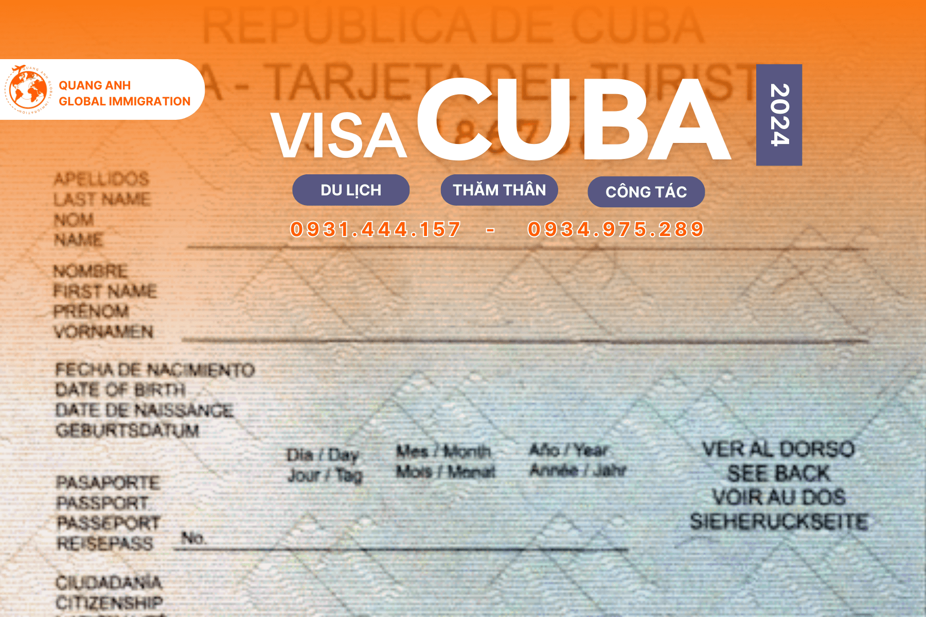 Visa Cuba